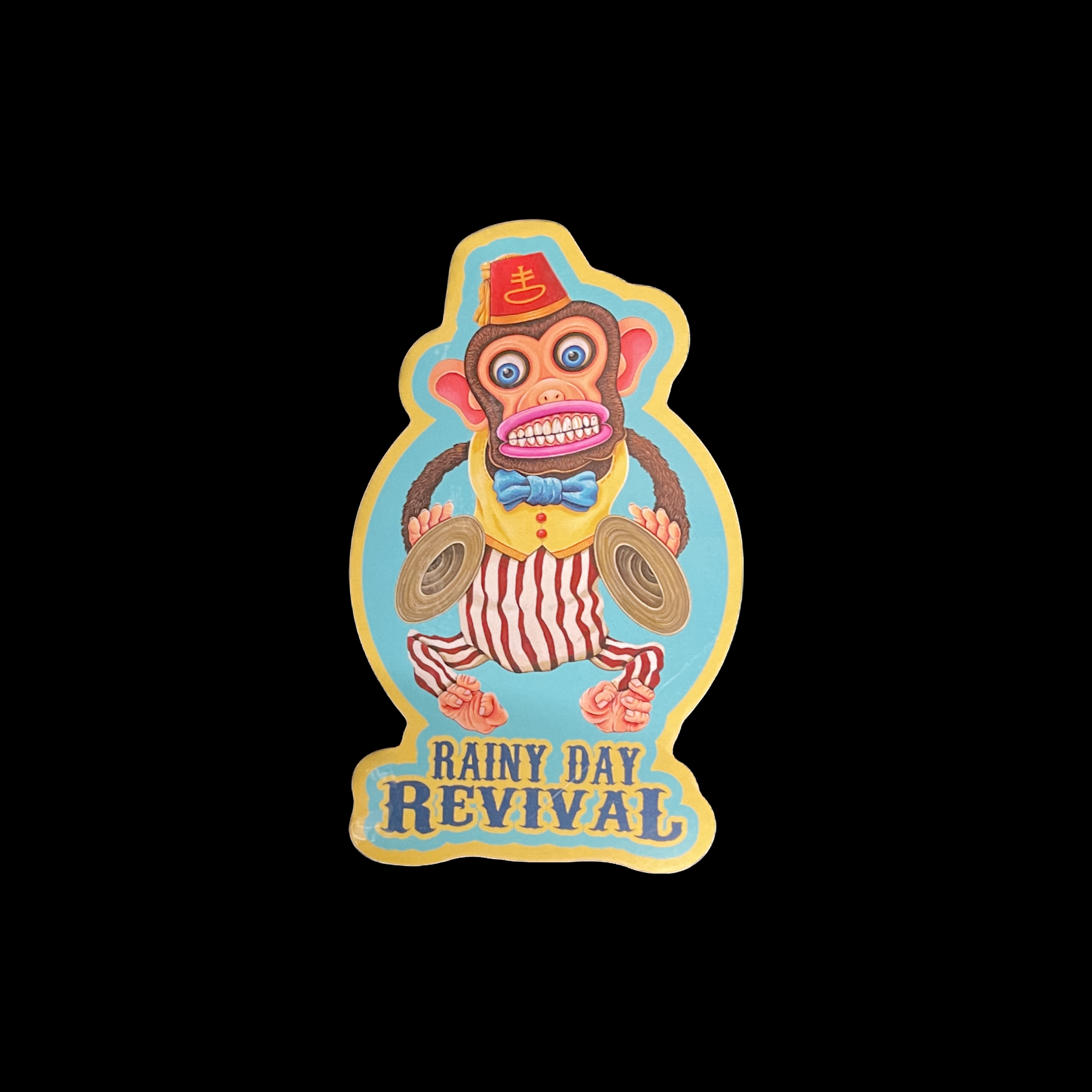 Rainy Day Revival Logo Sticker - Jolly Chimp | Rainy Day Revival ...